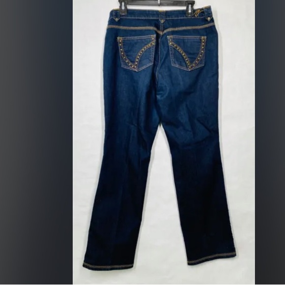 PZI Jeans | Jeans | Pzi Studded Jeans Women Size 438blue Bootcut | Poshmark